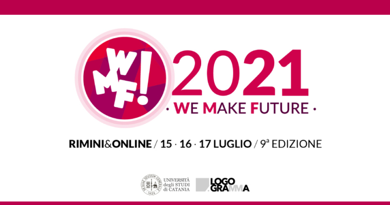 Web Marketing Festival - Logogramma con i Tirocinanti Università Catania